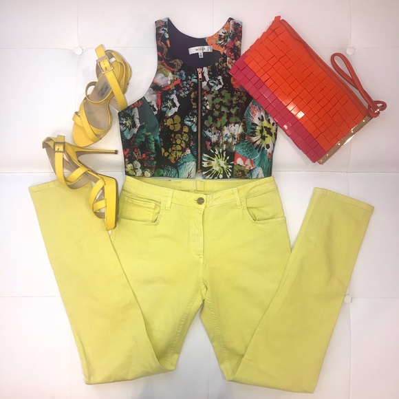 Milly | Tops | Milly Crop Top Sz M | Poshmark